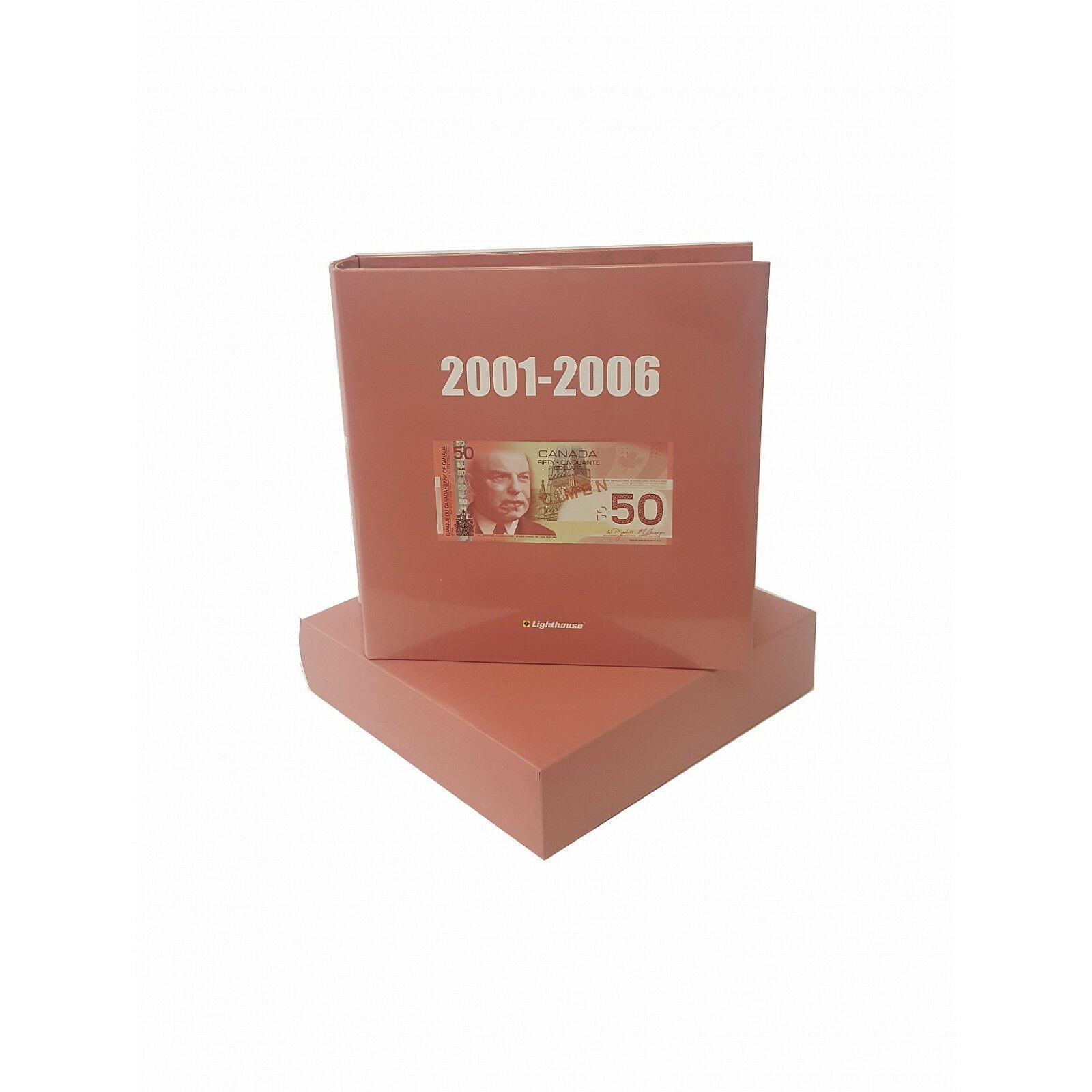 NUMIS Albums for Canadian Banknotes, 2001 - 2006 with Sheets
